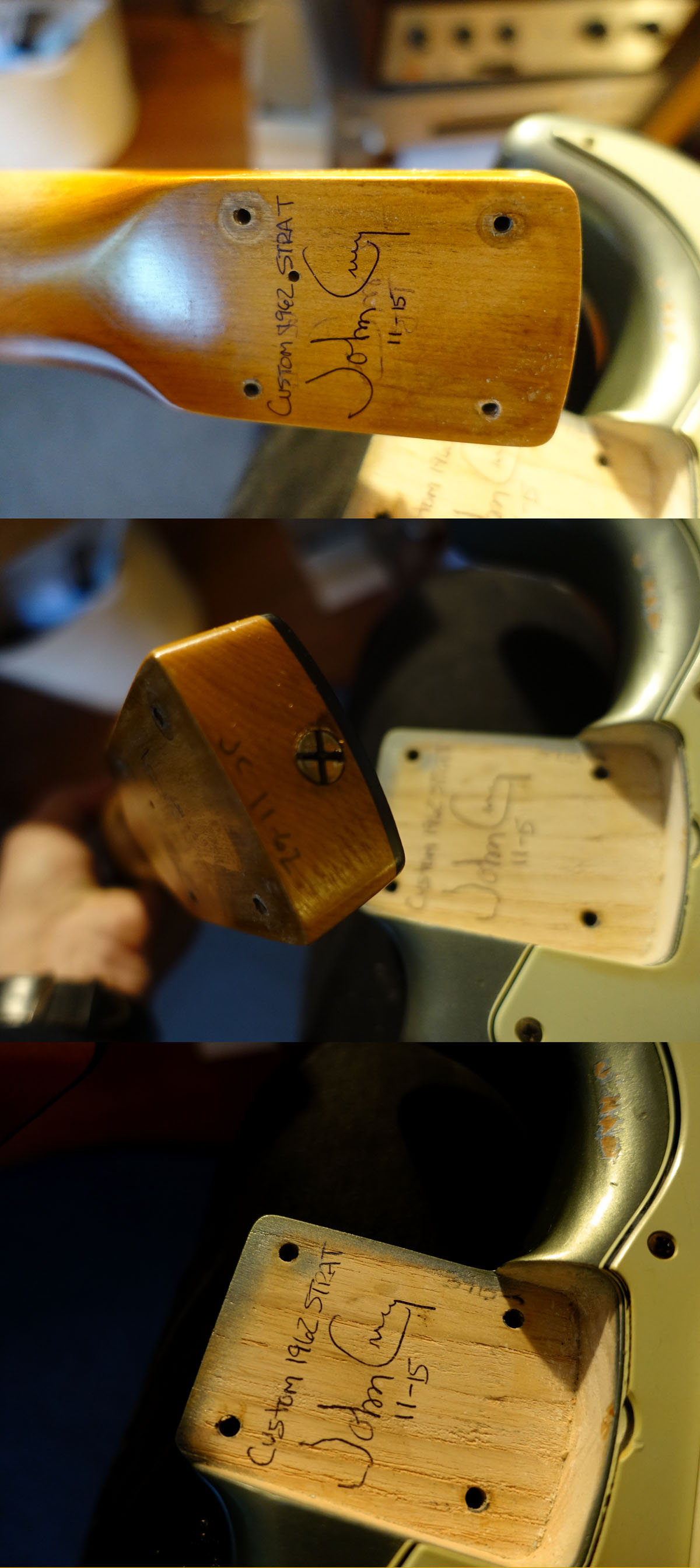 2015 Fender Masterbuilt Stratocaster '62 Relic, Custom Shop ...