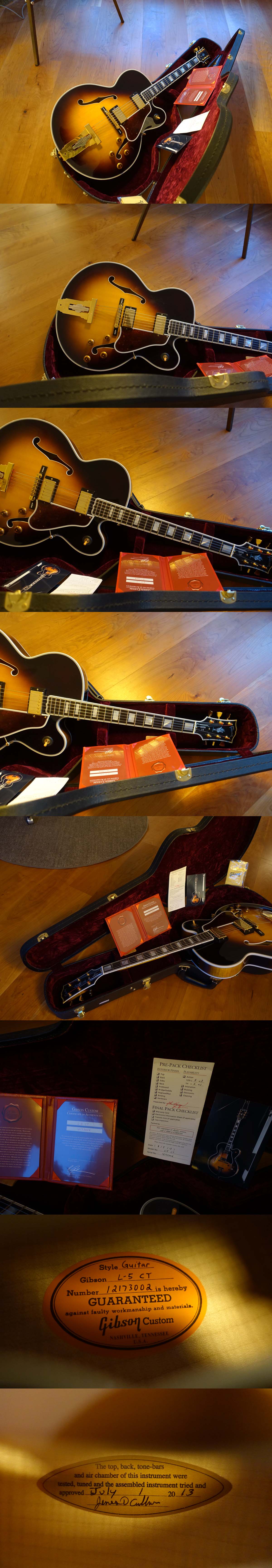 2013 Gibson L-5 CT ("George Gobel") Custom Shop "Crimson Edition"