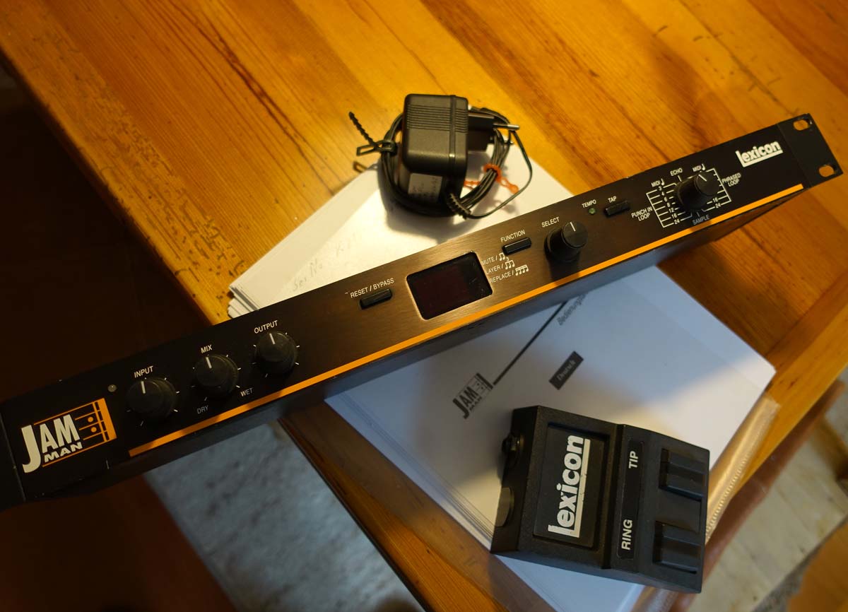 90s Lexicon 19" JamMan (Rack Version)