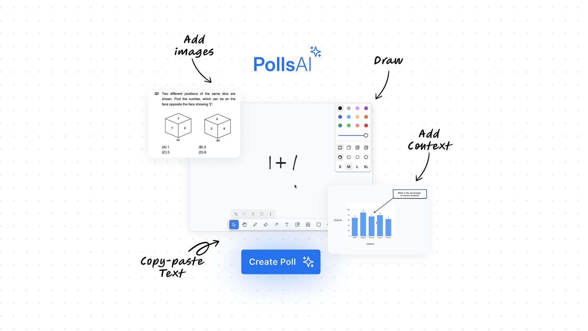 Polls AI: Whiteboard to Polls in an instant!