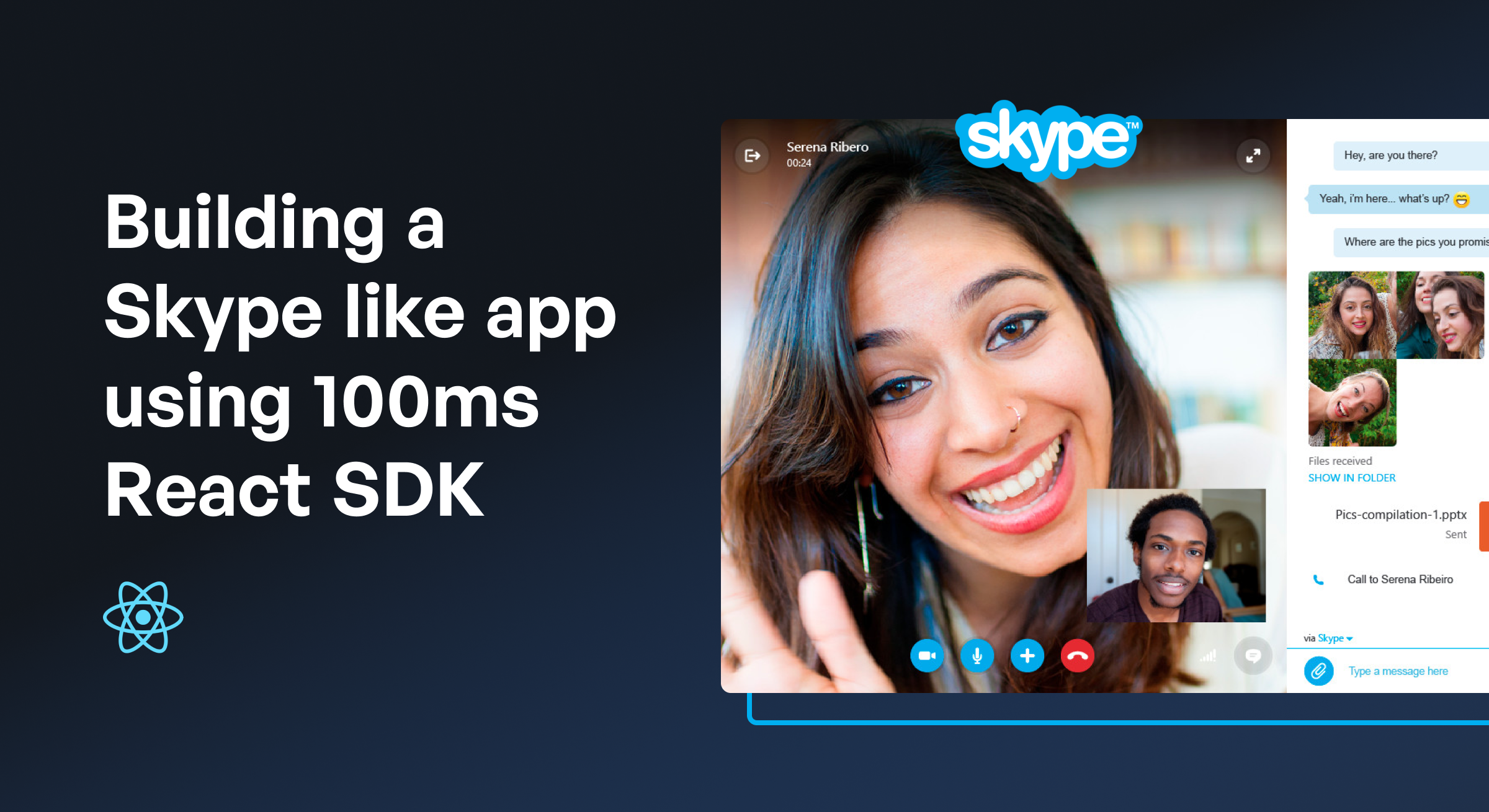 Building a Skype Clone App Using 100ms React SDK