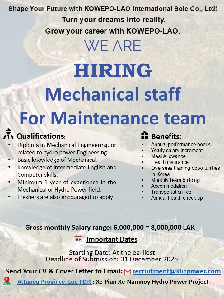 Mechanical staff