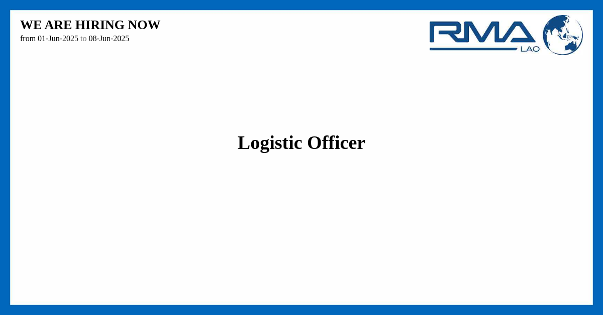 Logistic Officer