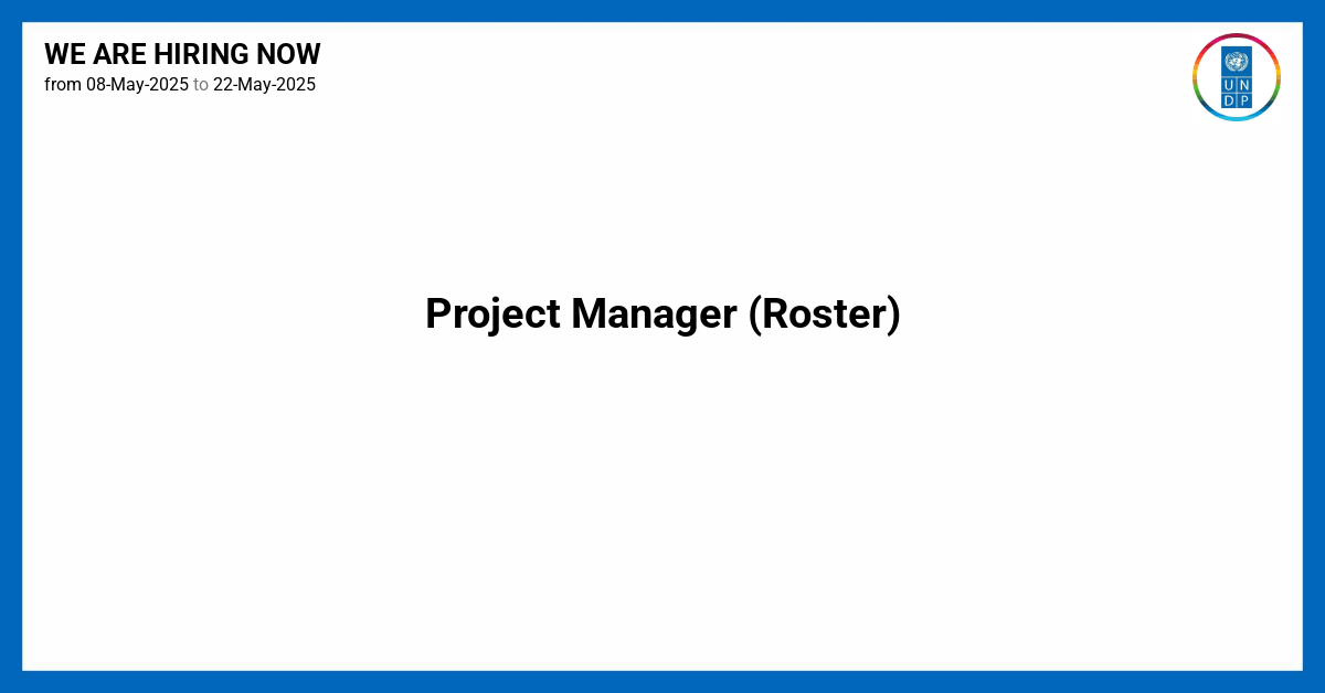 Project Manager (Roster)