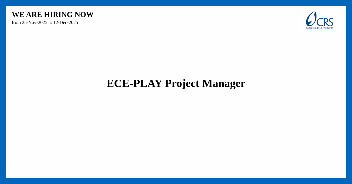 ECE-PLAY Project Manager