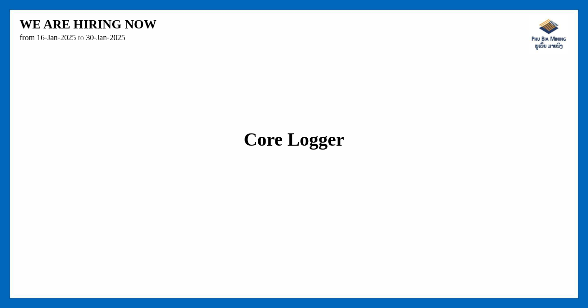 Core Logger
