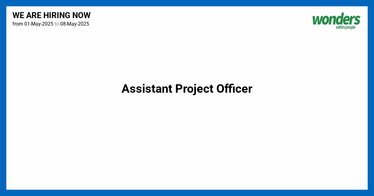 Assistant Project Officer