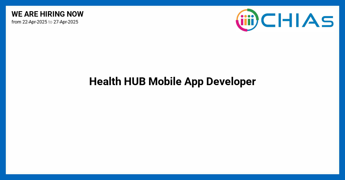 Health HUB Mobile App Developer