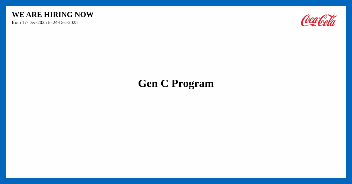 Gen C Program