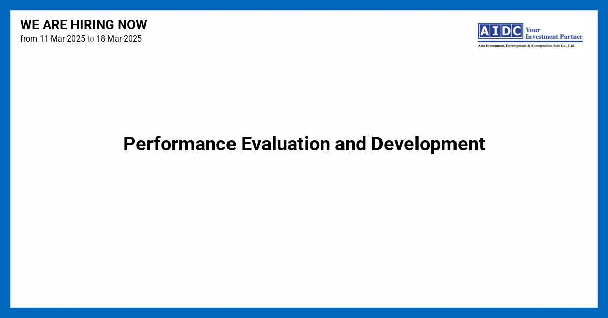Performance Evaluation and Development