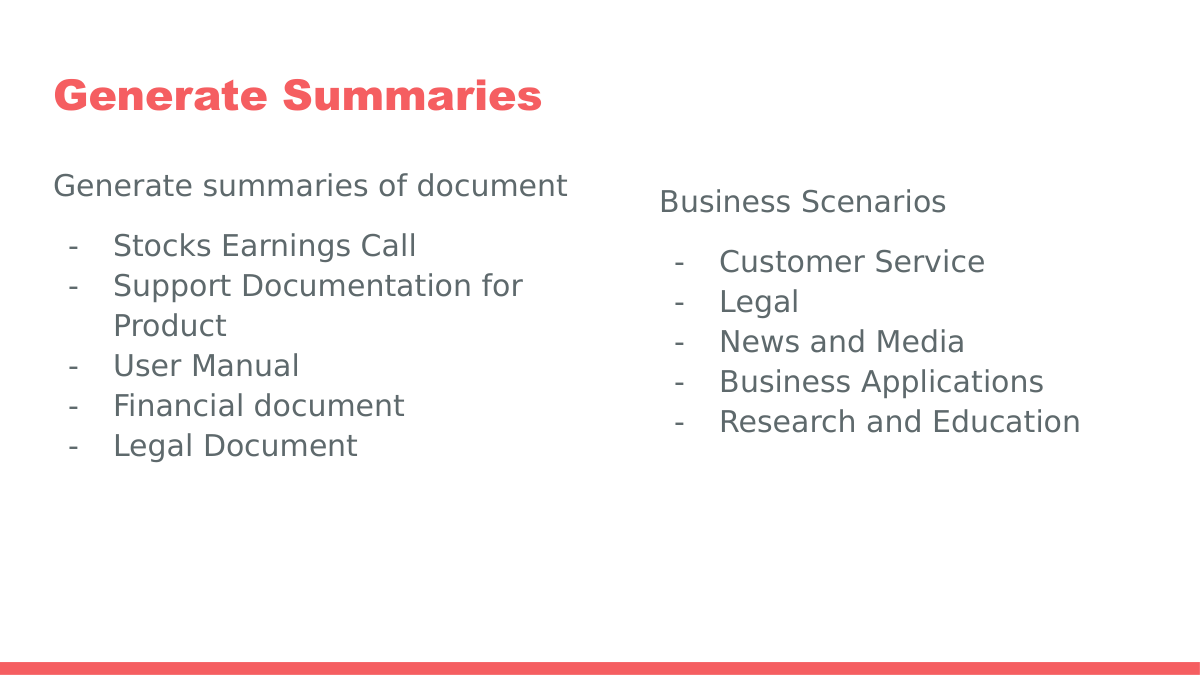 Generative AI Modeling Architectures Slides | Dataknobs