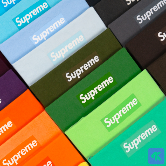 4k - The Box Logo Collection: 291 Supreme Box Logo T-Shirts, Complete ...