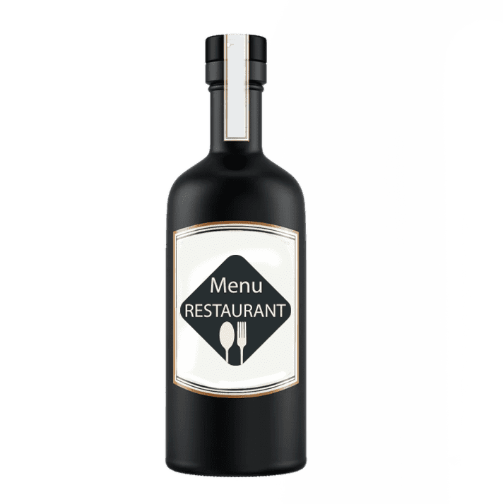 Personalized Standard Bottle Labels | 4OVER4.COM