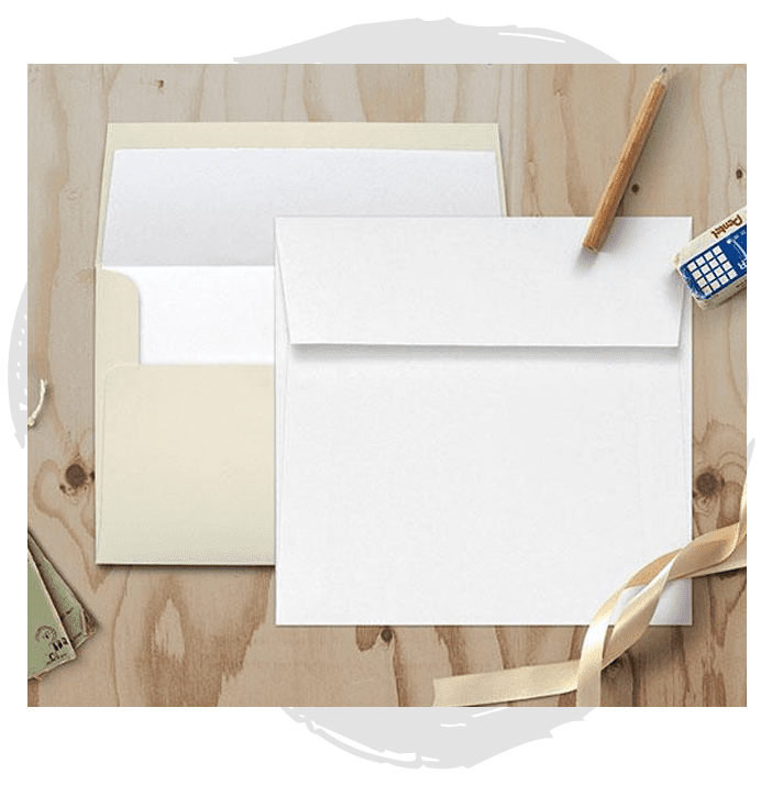 Order Blank Envelopes in a Variety of Sizes | 4OVER4.COM