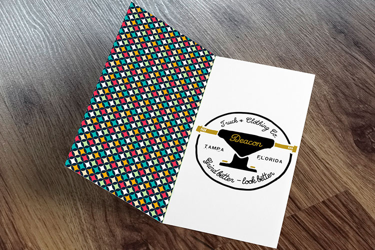 Online Folded Postcard Printing Services | 4OVER4.COM