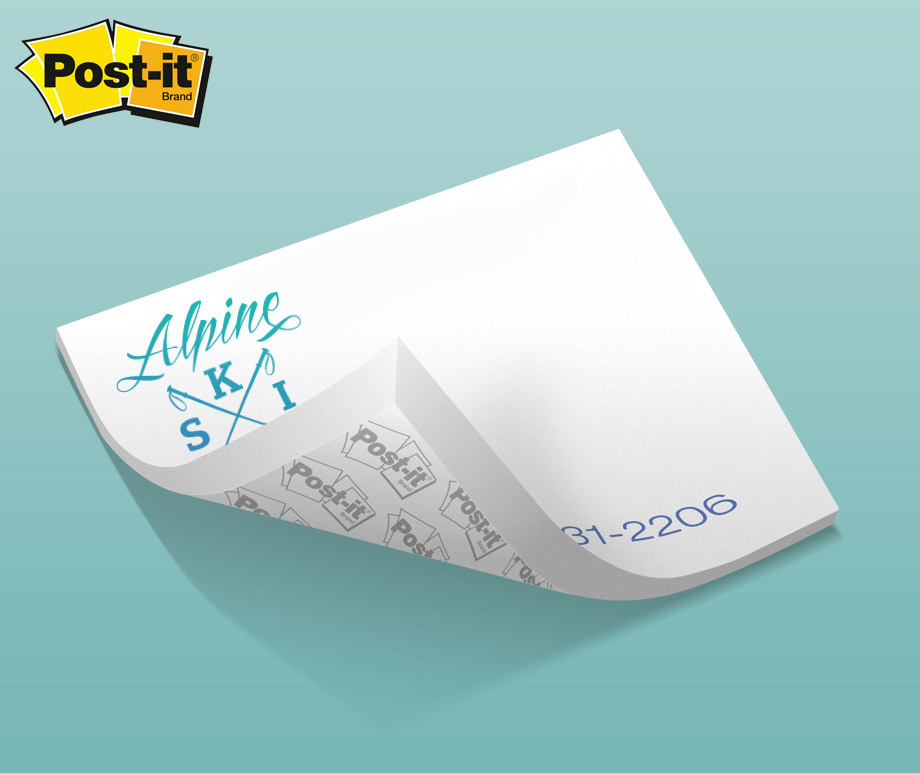 Printed Post-it® Notes: Personalized & Custom Printed Sticky Notes ...