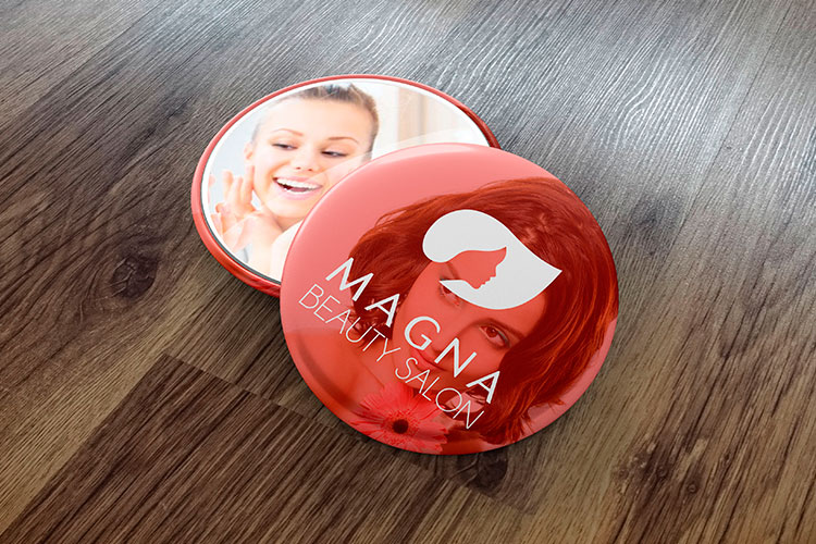 Button Printing: Custom Promotional Button Printing for Cheap | 4OVER4.COM