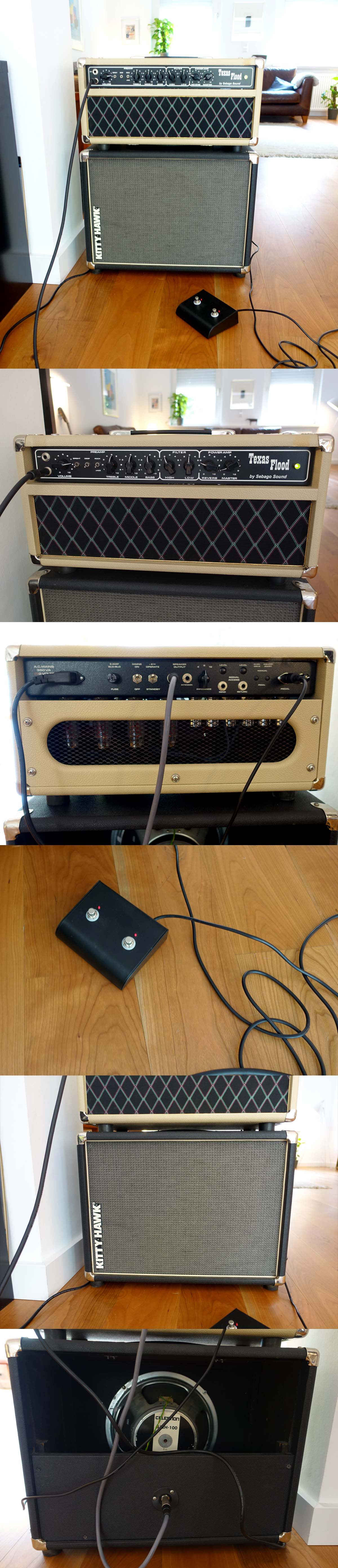 2017 Sebago "Texas Flood" Top (based on Dumble Steel String Singer)