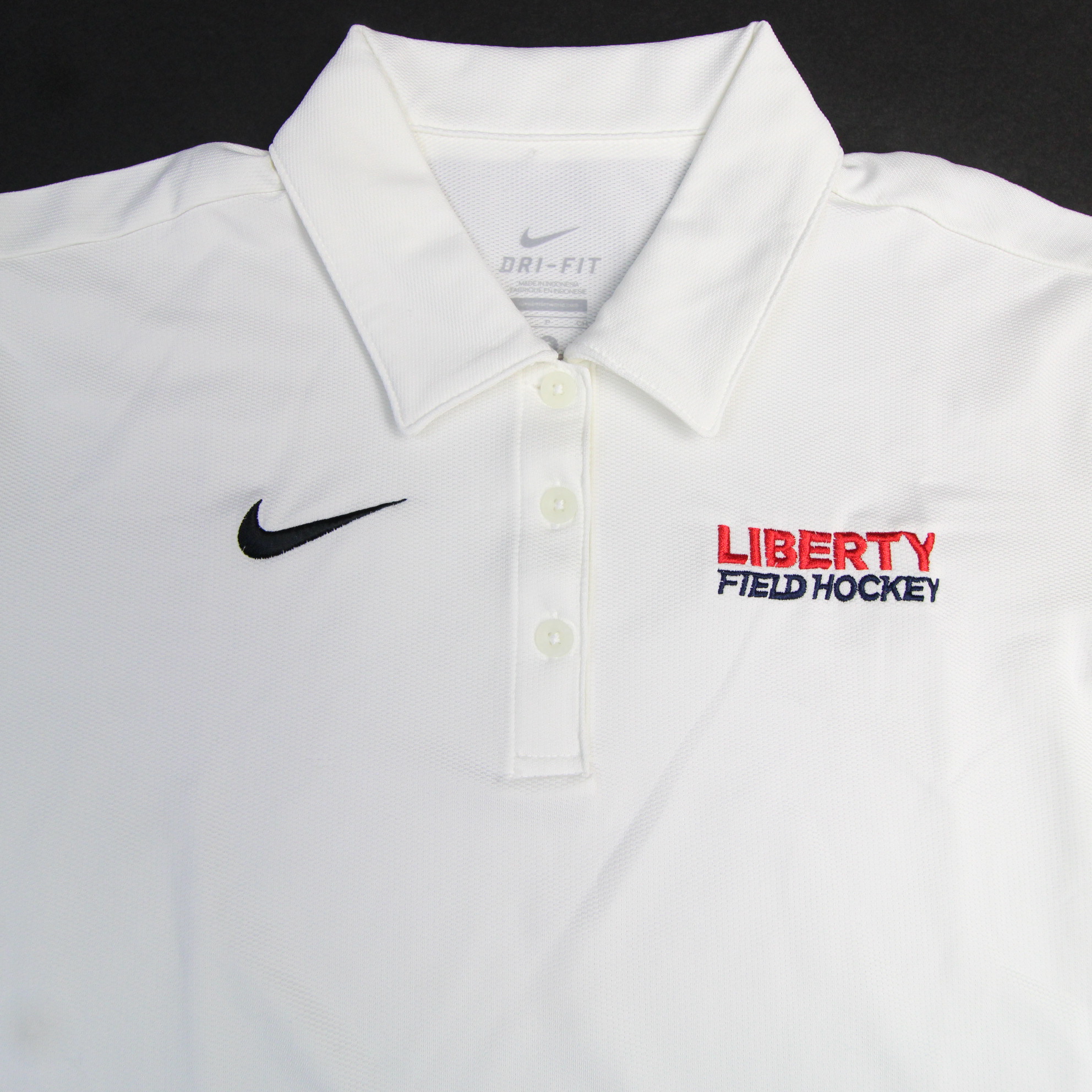 Liberty Flames Nike Dri-Fit Polo Men's White New | eBay