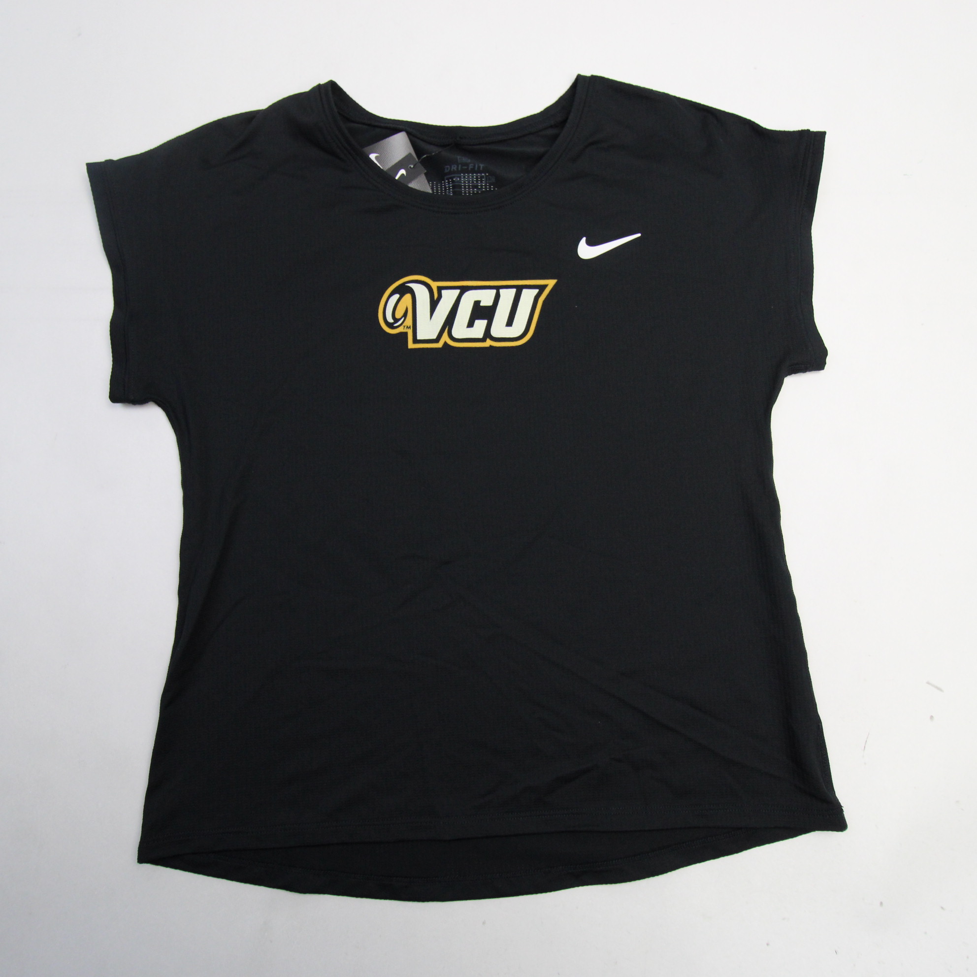 VCU Rams Nike Dri-Fit Short Sleeve Shirt Women's Black New | eBay