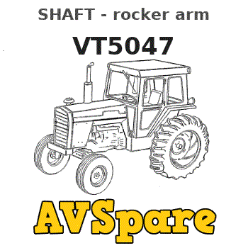 SHAFT - rocker arm VT5047 - Case | AVSpare.com