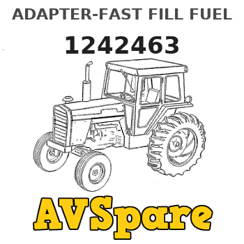 ADAPTER-FAST FILL FUEL 1242463 - Caterpillar | AVSpare.com