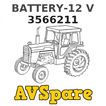 BATTERY-12 V 3566211 - Caterpillar | AVSpare.com