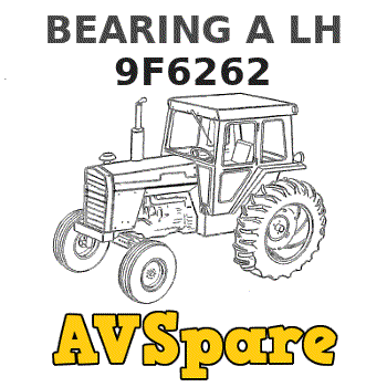 BEARING A LH 9F6262 - Caterpillar | AVSpare.com