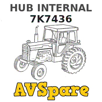 HUB INTERNAL 7K7436 - Caterpillar | AVSpare.com