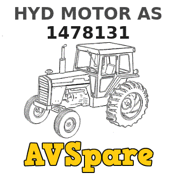 HYD MOTOR AS 1478131 - Caterpillar | AVSpare.com