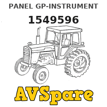 PANEL GP-INSTRUMENT 1549596 - Caterpillar | AVSpare.com