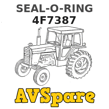 SEAL-O-RING 4F7387 - Caterpillar | AVSpare.com