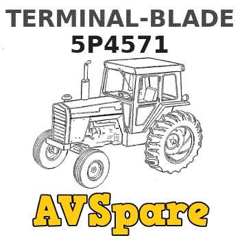 TERMINAL-BLADE 5P4571 - Caterpillar | AVSpare.com
