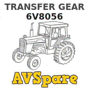 TRANSFER GEAR 6V8056 - Caterpillar | AVSpare.com