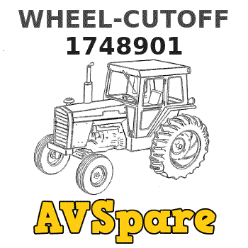 WHEEL-CUTOFF 1748901 - Caterpillar | AVSpare.com