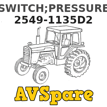 SWITCH;PRESSURE 2549-1135D2 - Doosan | AVSpare.com