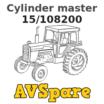 Cylinder master 15/108200 - JCB | AVSpare.com