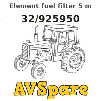 Element fuel filter 5 micron 32/925950 - JCB | AVSpare.com