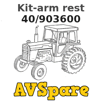 Kit-arm rest 40/903600 - JCB | AVSpare.com