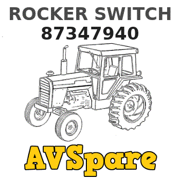 ROCKER SWITCH 87347940 - New.Holland | AVSpare.com