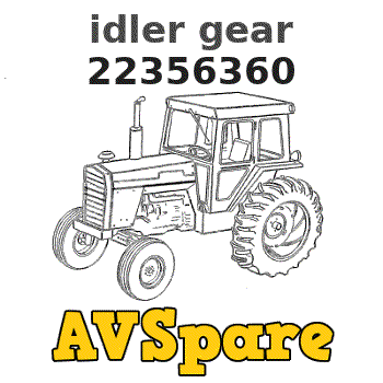 idler gear 22356360 - Volvo | AVSpare.com