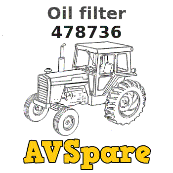 Oil filter 478736 - Volvo | AVSpare.com