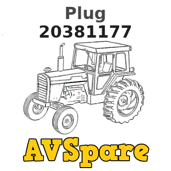 Plug 20381177 - Volvo | AVSpare.com