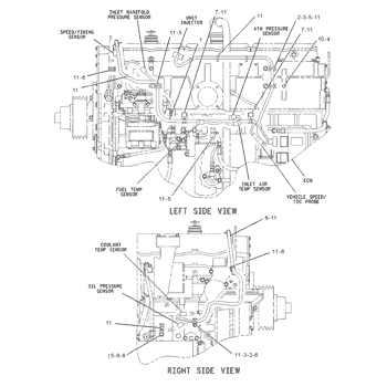 Q&A: Cat 3406E Fuel System Diagram, Crank Sensor Sensor, 55% OFF