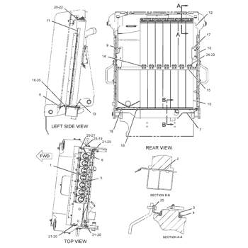 CORE AS-RADIATOR 2139906 - Caterpillar | AVSpare.com CORE AS-RADIATOR 2139906 - Caterpillar | AVSpare.com