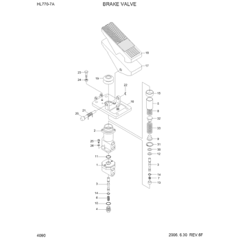31LB-00400 707565 Excavator Hydraulic Main Pump Fit For Hl770-7a Hl770 ...