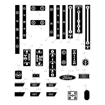 Gear Change Shift Pattern Chart Dash Decal Sticker Speed, 60% OFF