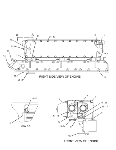 Cat C12 Cooling Diagram New Caterpillar C12.9 1000HP Diesel Marine