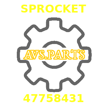47758431 CNH A SPROCKET :: AVS.Parts