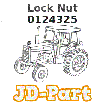 0124325 John Deere Lock Nut :: AVS.Parts